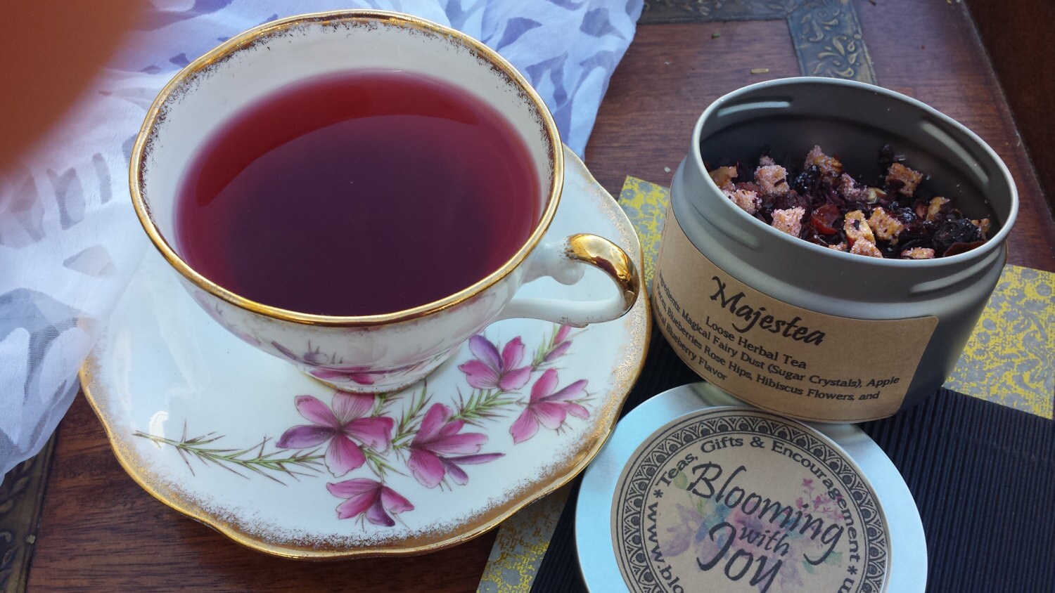 Magical Fairy Dust Tea fairy Tea Party Herbal Hibiscus Tea Fruity Tea ...