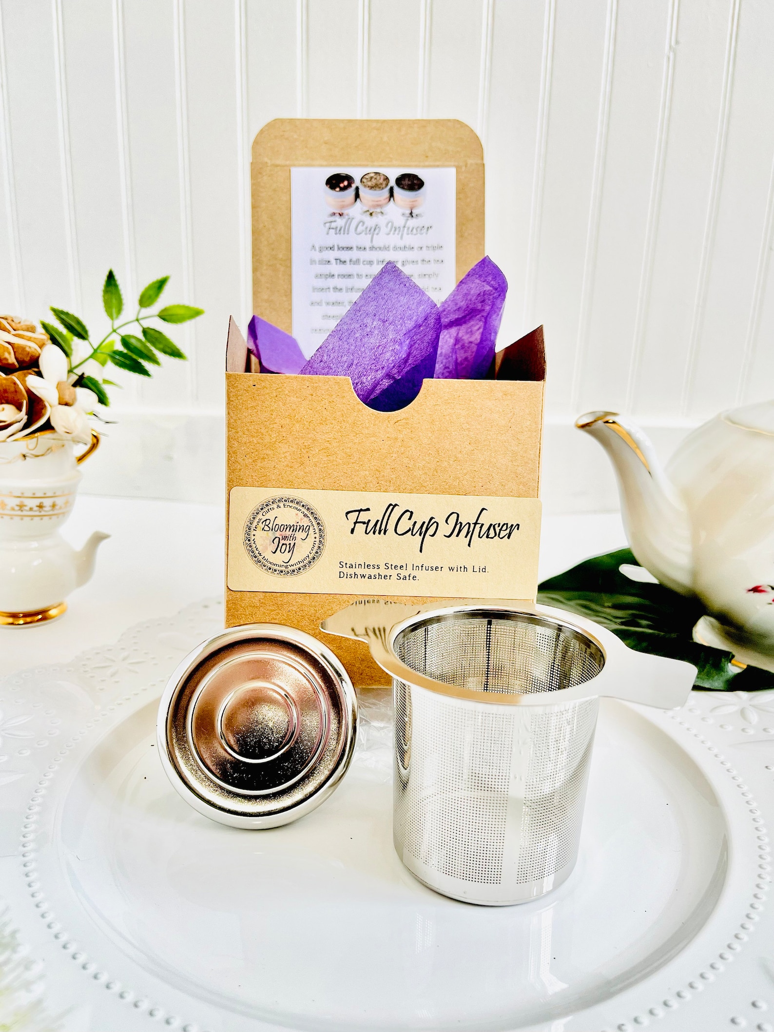 Tea Lover Gift Set: Loose Leaf Tea Sampler With Infuser - Etsy