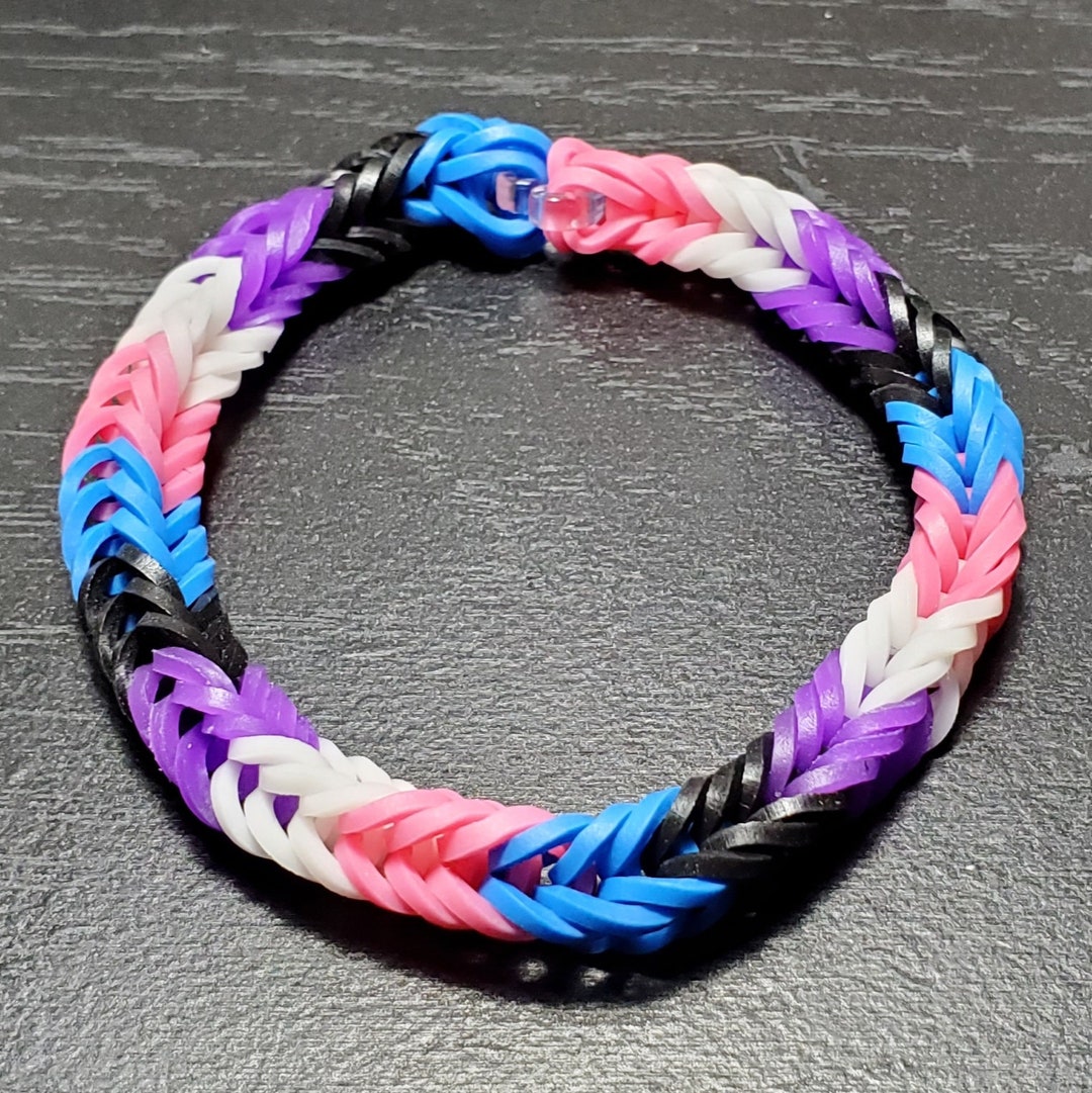 Genderfluid Pride Bracelet LGBTQ Pride Queer Pride - Etsy