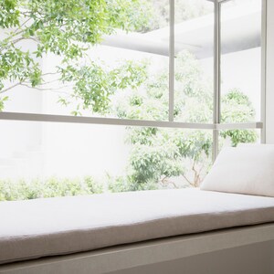 Custom Window Cushion COVER, Window Bench Cushion, Daybed Cushion, Bay ...