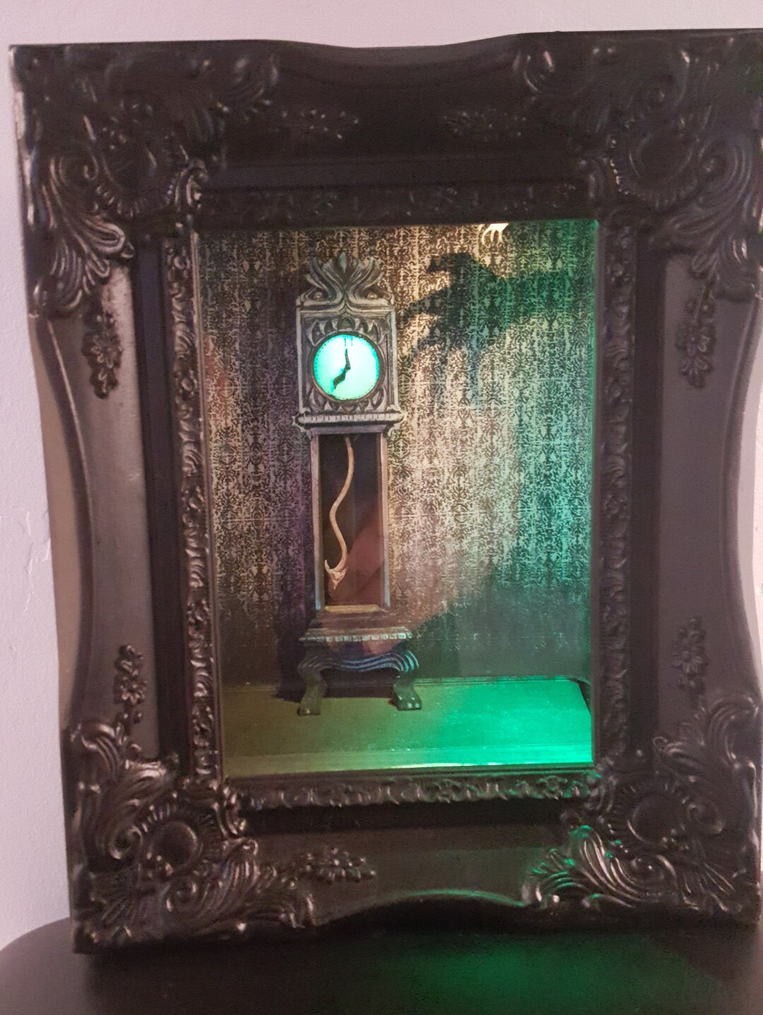 Haunted Clock Haunted Mansion Collection Hanging stock Photo Slight ...