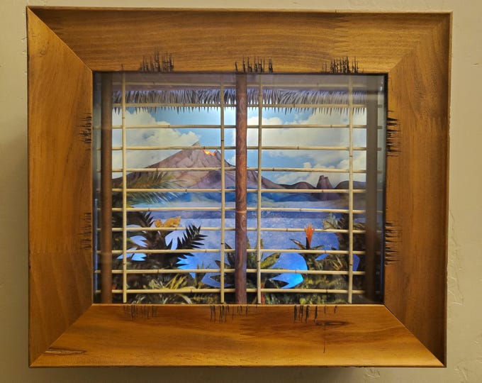 Tiki Room Window/trader Sams 8 X 10 - LIGHTED (hanging) - STOCK Image ...