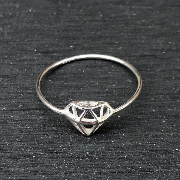 Geometric Shape Ring - Etsy