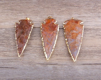 Arrowhead pendants | Etsy