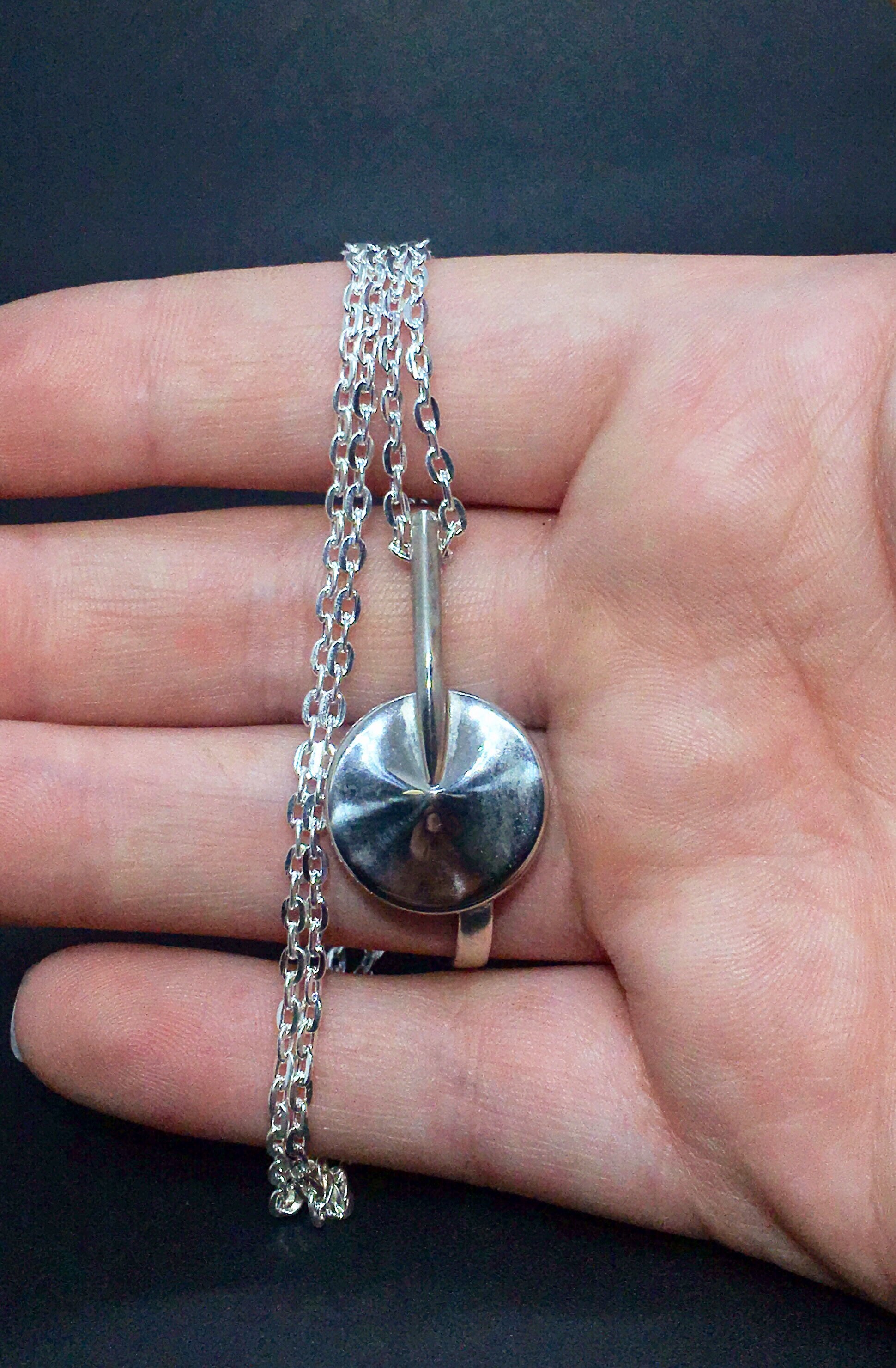 Clarinet Key Necklace Clarinet Key Pendant Recycled - Etsy