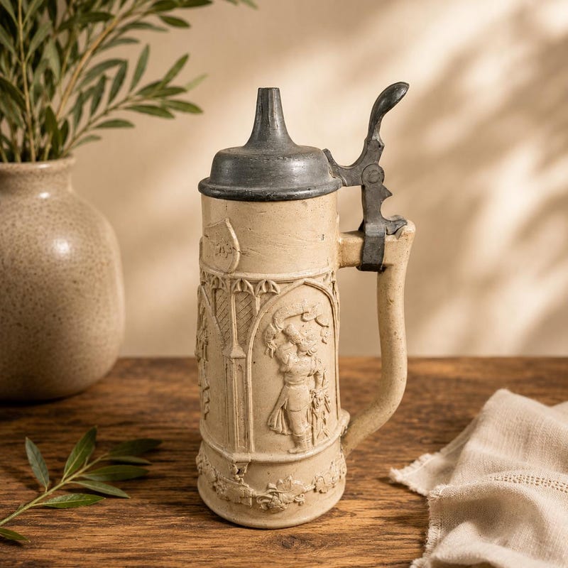 Antique Salt Glazed Stein - Etsy