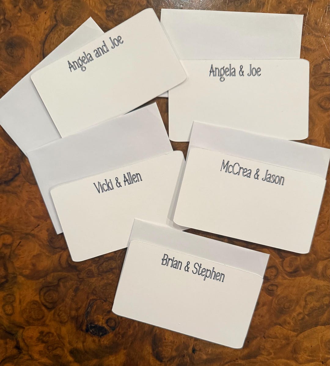 Personalized Gift Enclosure Cards With Envelopes - Etsy
