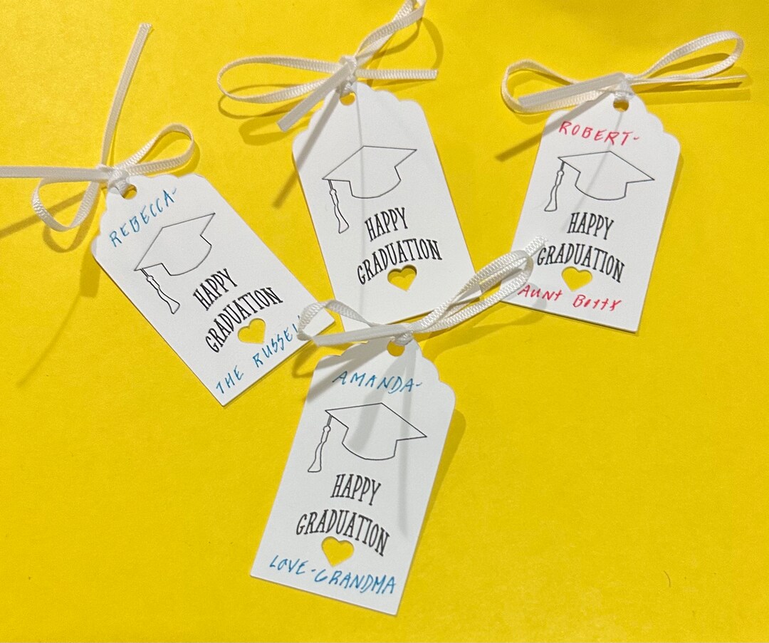 Happy Graduation Gift Tag/graduation Gift Tag/graduation Party/high ...