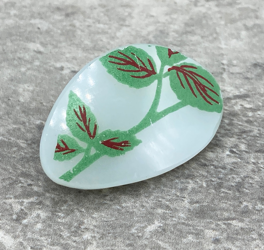 June Rose English JAJ Pyrex Brooch - Etsy