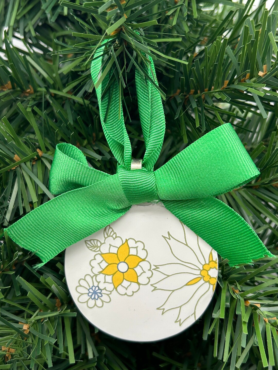 Corning Ware Floral Bouquet Christmas Ornament - Etsy
