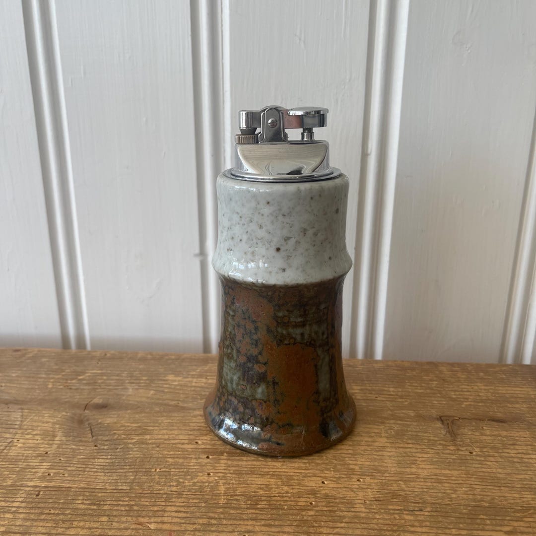 Table Lighter Stoneware Rörstrand Drejargruppen Sweden - Etsy