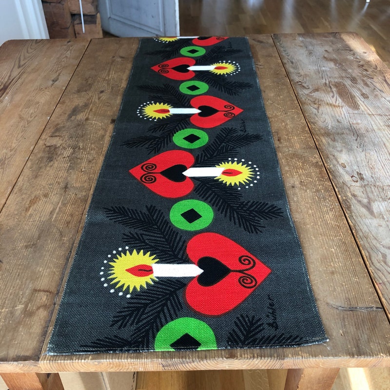 Swedish Table Runner - Etsy