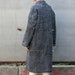 Ripped Grey Denim Coat, Oversize Jeans Robe, Unisex Distressed Cotton ...