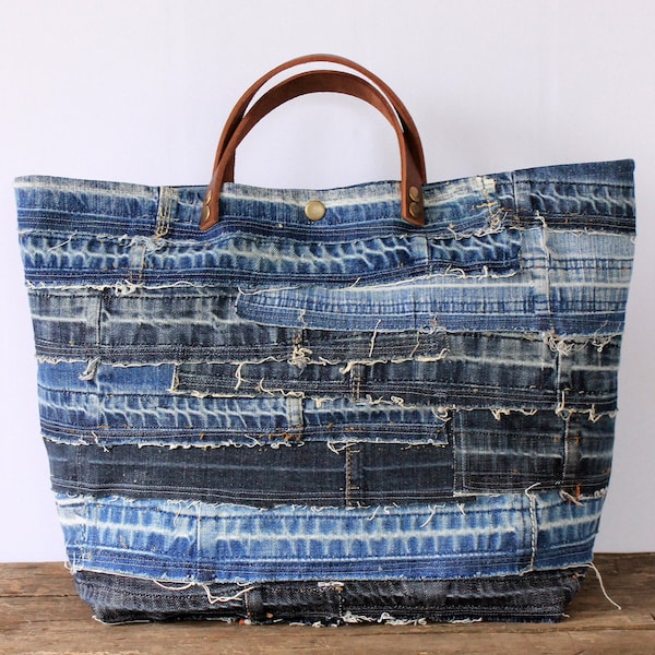 Patchwork Denim - Etsy