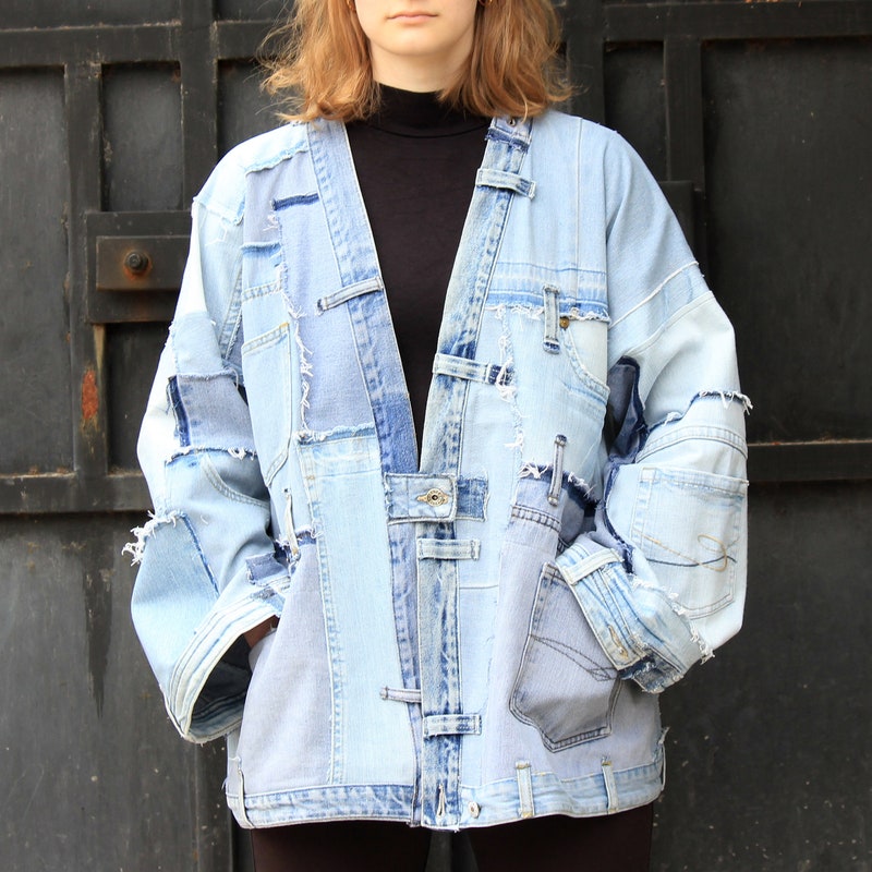 Patchwork Denim - Etsy