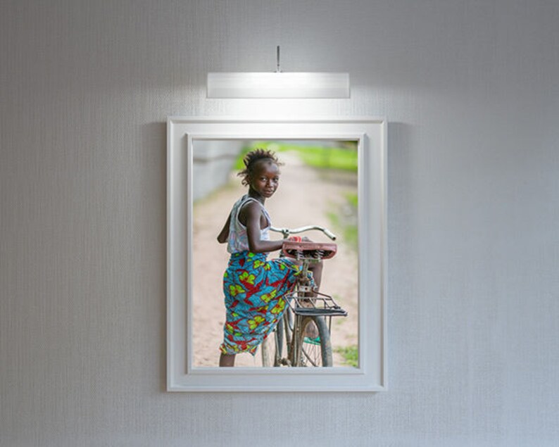 African Photography, Senegalese Girl With Bike, Senegal Photography ...