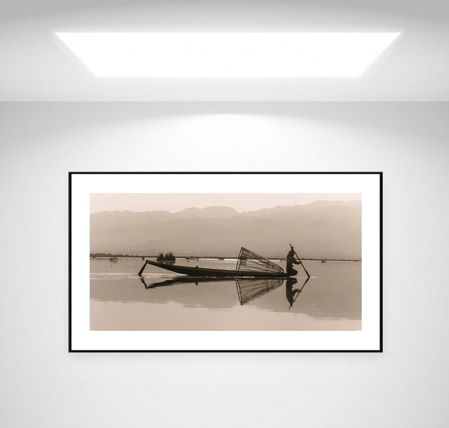 Inle Lake Large Poster Panoramic Wall Art Pictures of Lake - Etsy