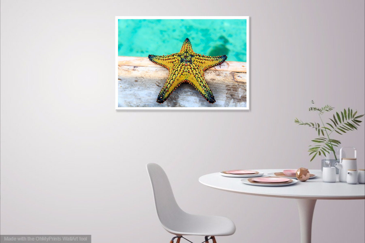 Colorful Starfish Art, Starfish Photography, Yellow Starfish, Starfish ...
