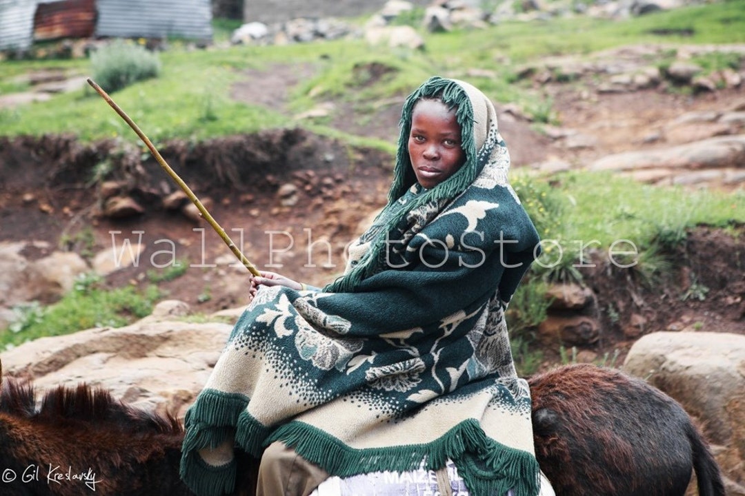 Authentic Basotho Herd Boy in Lesotho South Africa Photography African ...