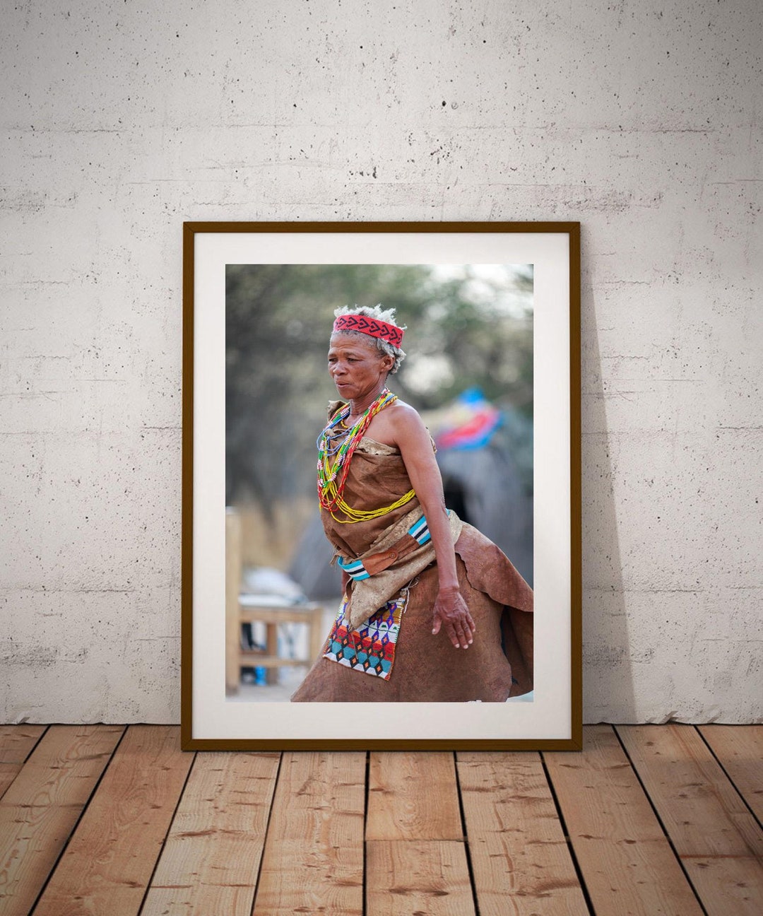 Bushman Woman Portrait: Botswana Fine Art Photography - Etsy