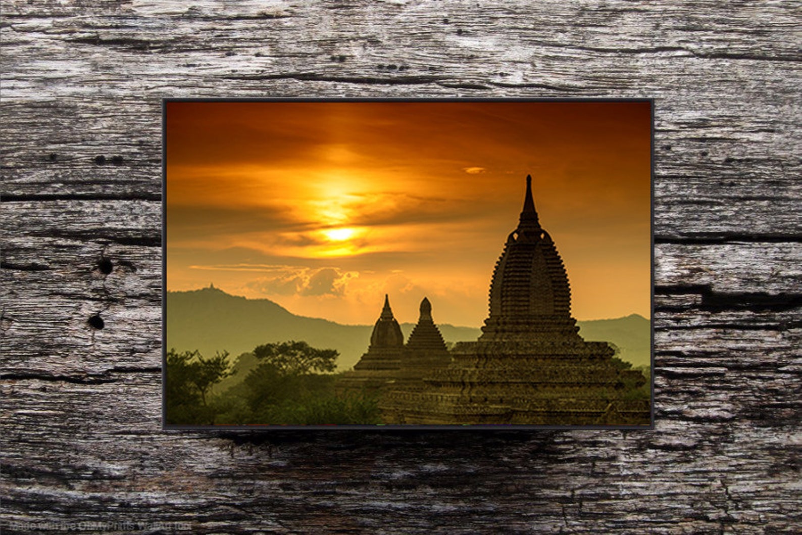 Bagan Wall Art Bagan Temples Myanmar Photography Asian Wall - Etsy
