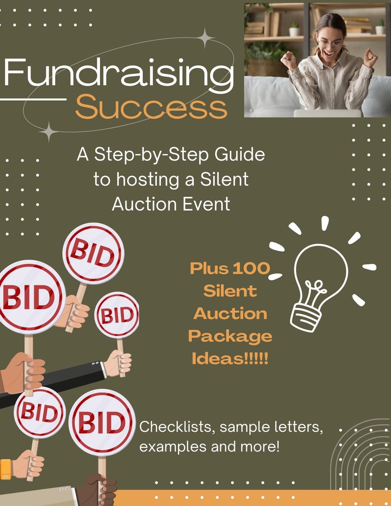 Silent Auction Fundraising Success Guide to Hosting Silent Auction ...
