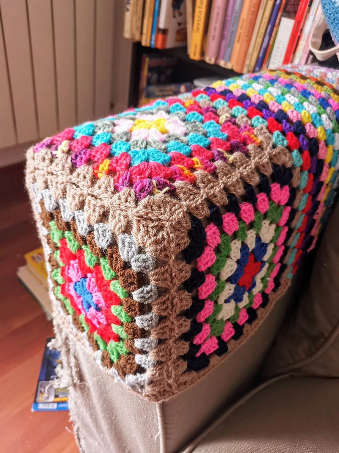 CUSTOM Sofa Arm Rest Covers. Crochet Couch Recliner Cat | Etsy UK