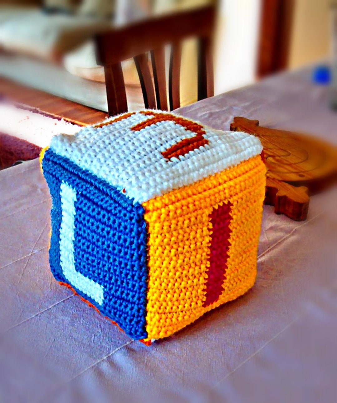 CUSTOM Amigurumi Crochet Dice Toy. Safe Toddlers Soft - Etsy