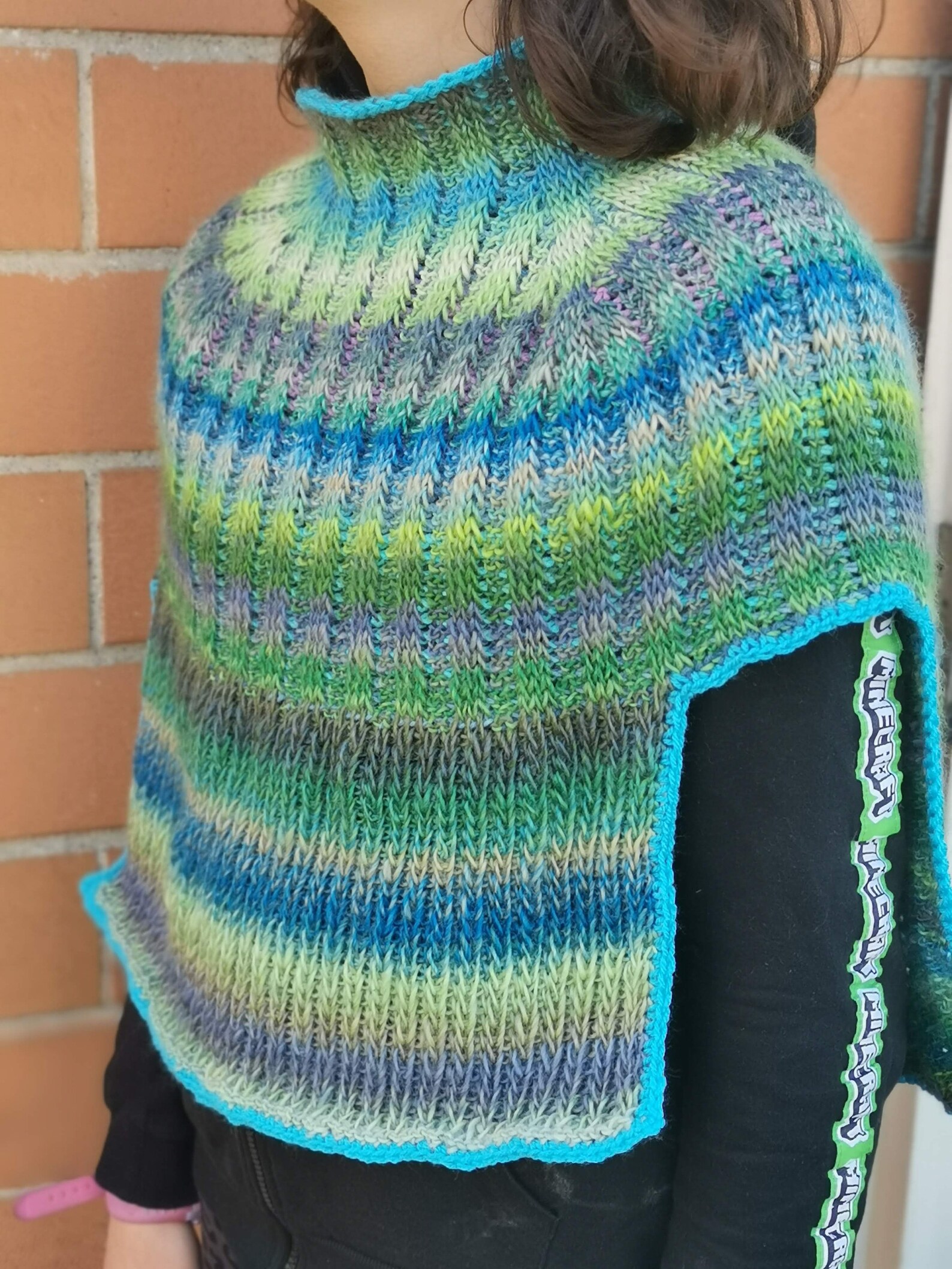 Tunisian Crochet PATTERN for Poncho Cape With Raglan Yoke. - Etsy