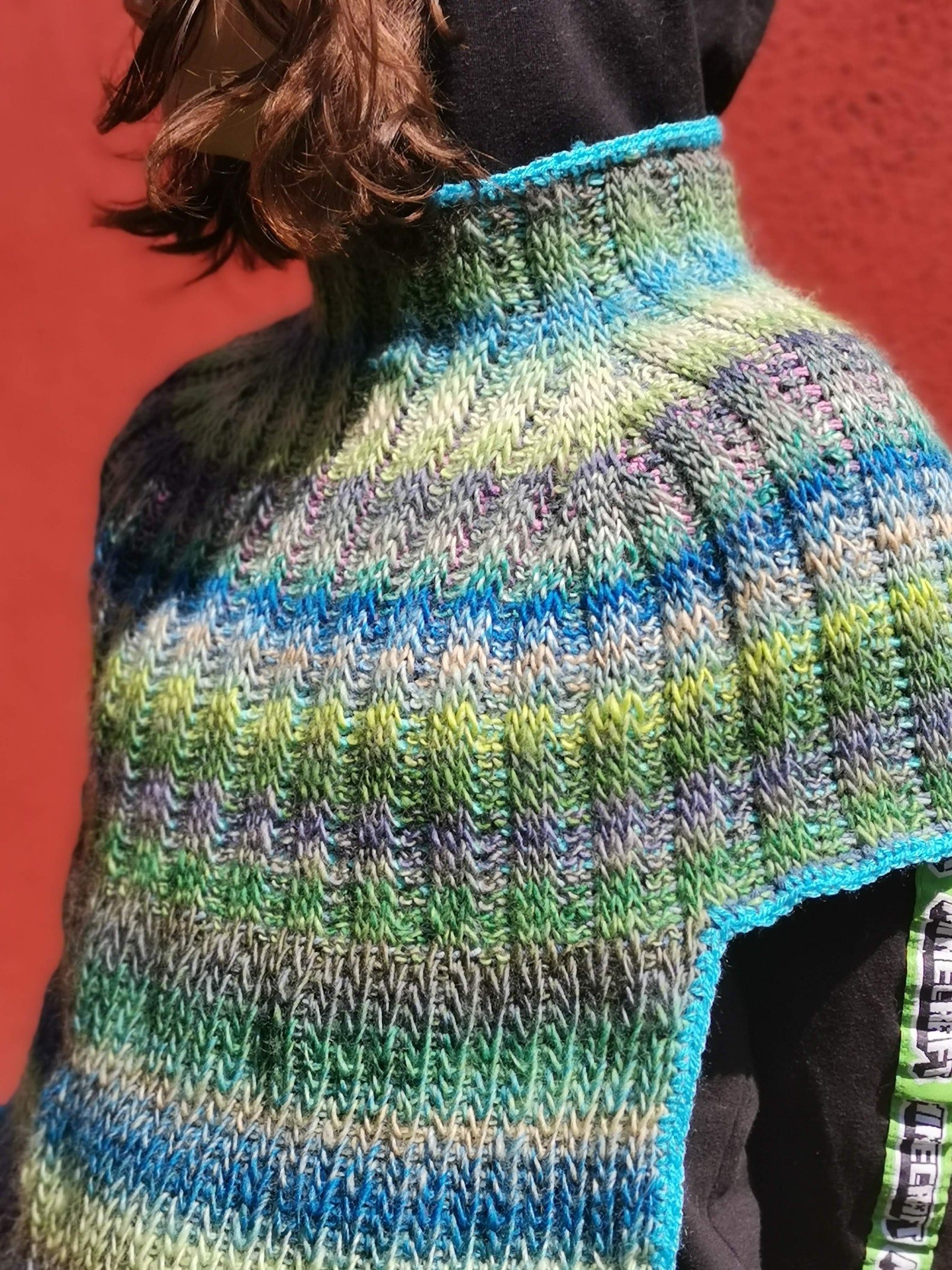 Tunisian Crochet PATTERN for Poncho Cape With Raglan Yoke. - Etsy