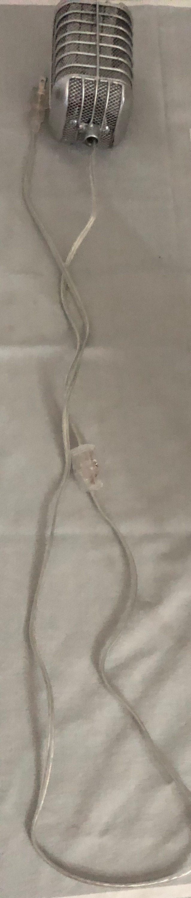 Illuminated Pendant Light Retro Microphone Pendant Light Home - Etsy