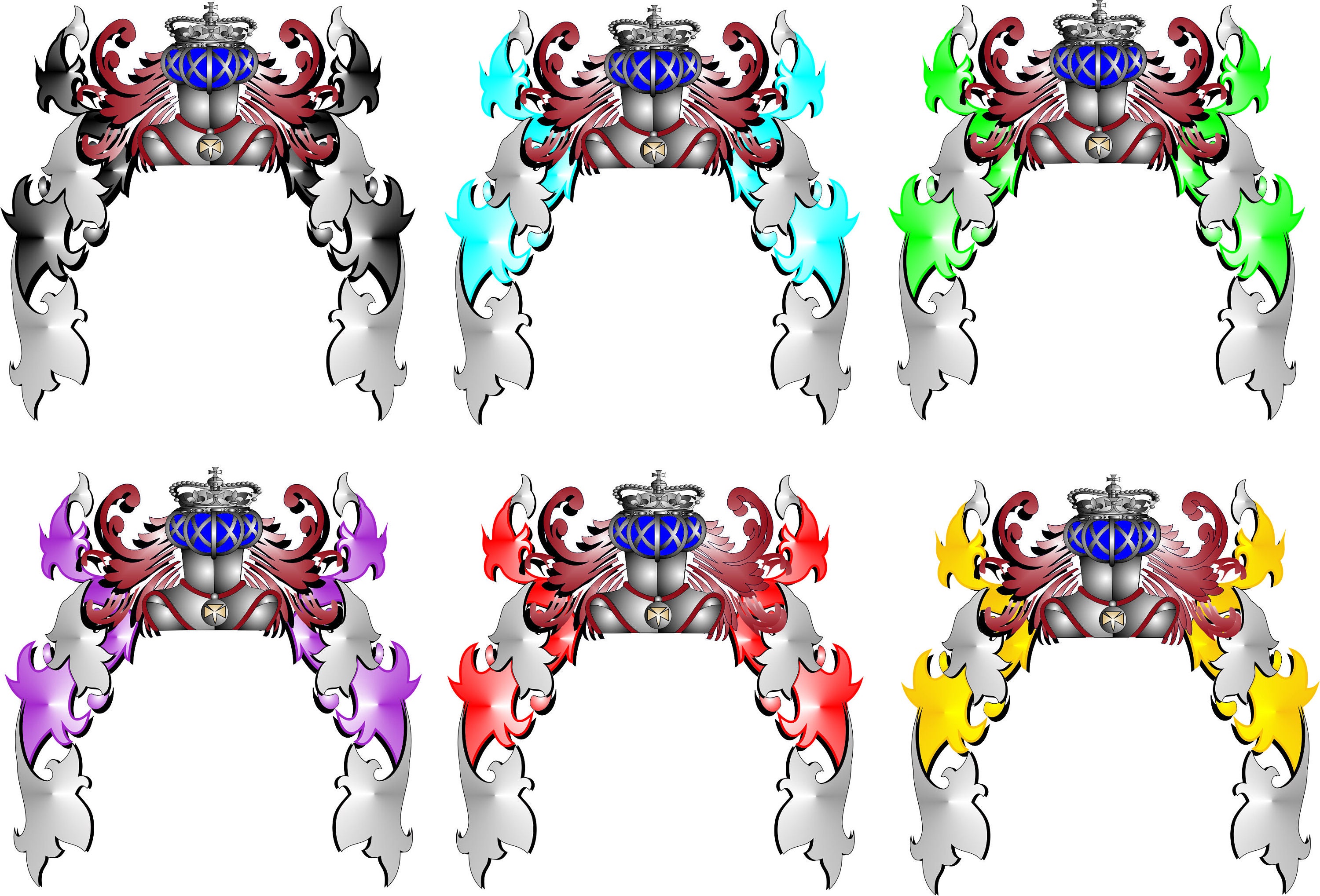 Coat Of Arms Mantle Designs