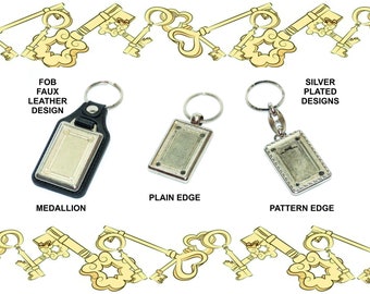 Plain Key Fob Design - Etsy