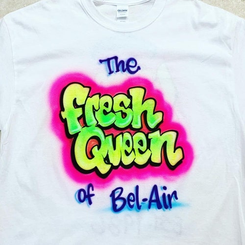 Airbrush 90's Fresh Prince Design Free Shipping - Etsy