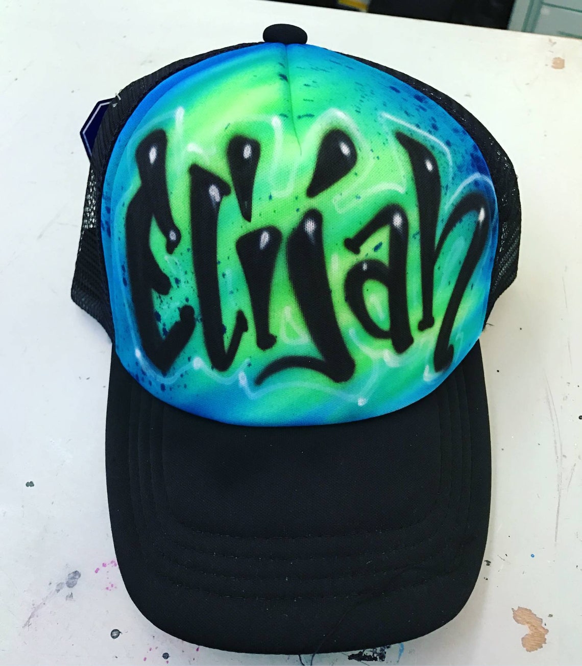 Airbrush Custom Graffiti Hats | Free Shipping - Etsy