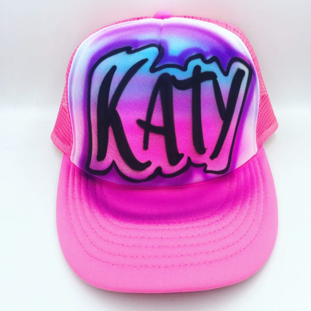 Airbrush Graffiti Hat Design | Free Shipping - Etsy