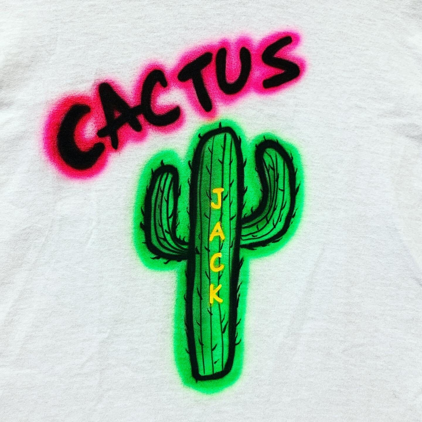 Airbrush Cactus Jack Design Free Shipping | Etsy