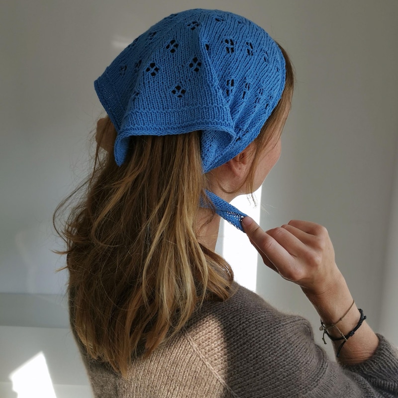 Knit Bandana - Etsy
