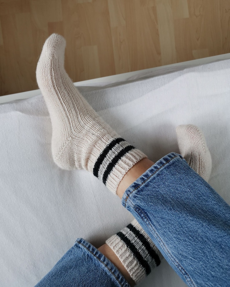 Anleitung I BASIC Socken Light | Etsy