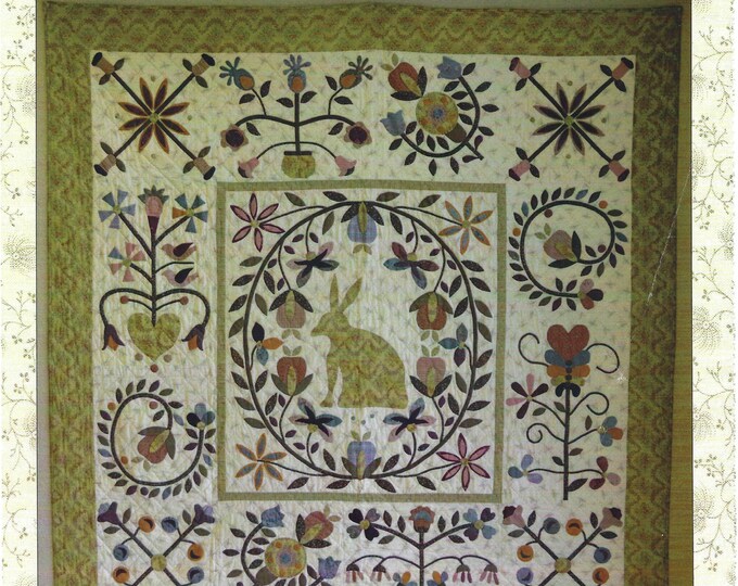 RHAPSODY - Applique Quilt Pattern - Linen Closet Designs - Etsy