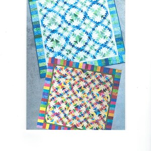 WILD WAVES Pieced Quilt Pattern Nancy Mahoney - Etsy