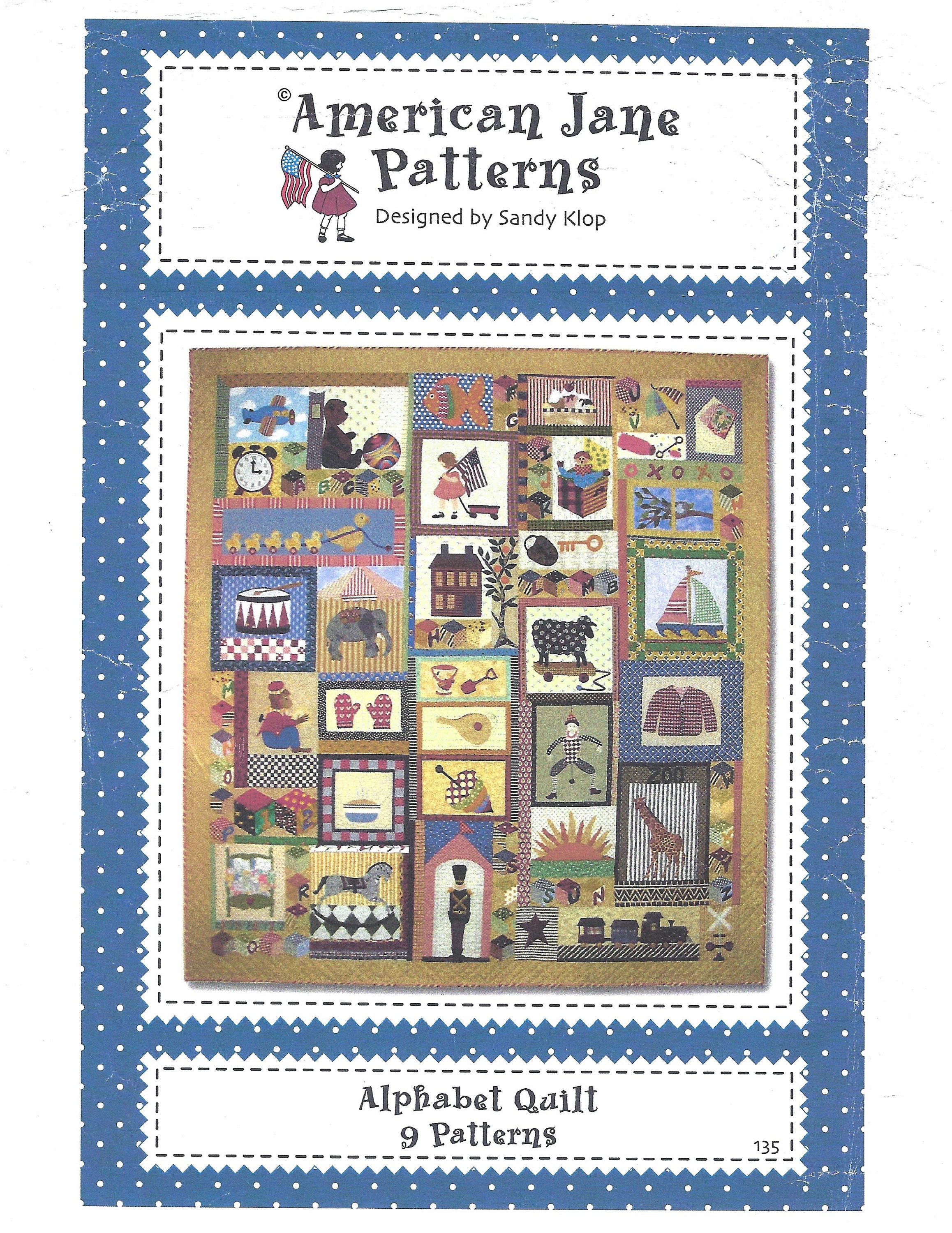 ALPHABET QUILT - 9 Patterns - American Jane - Etsy