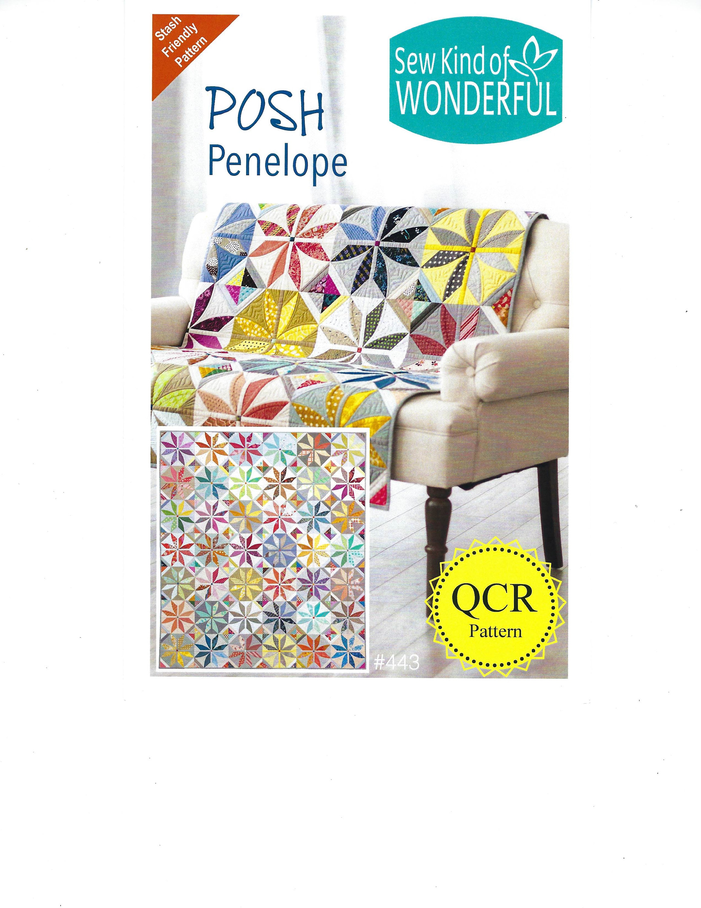 POSH PENELOPE - Quilt Pattern - Sew Kind of Wonderful - Etsy