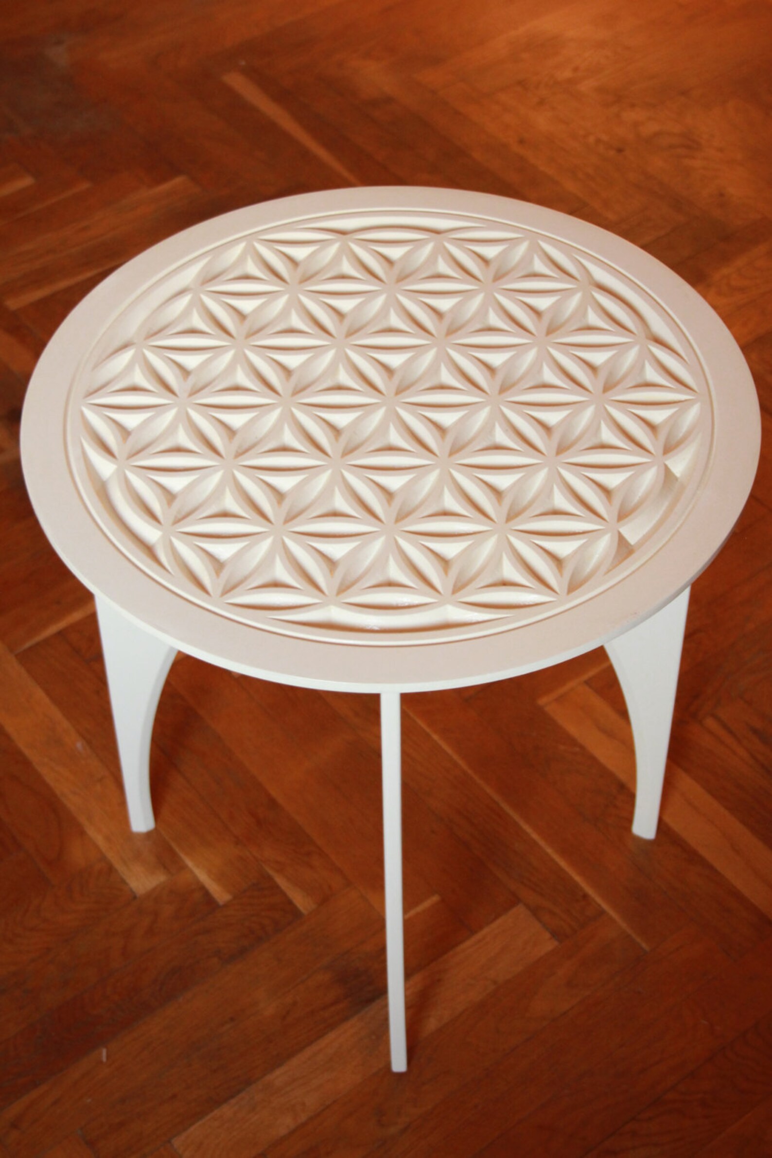 Coffee Table Flower of Life. Sacred Geometry Art for a Spiritual Home ...