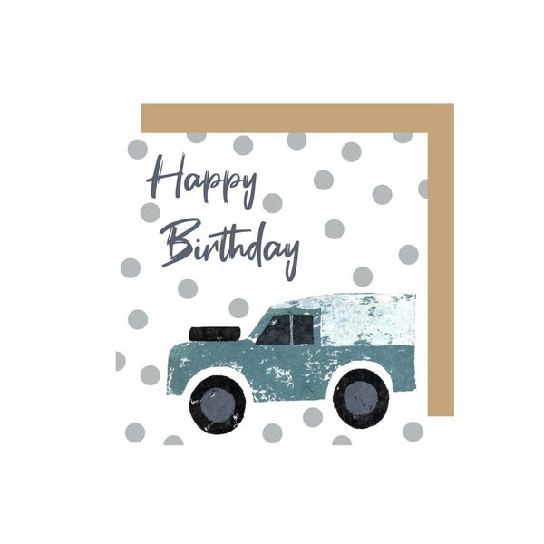 Land Rover Birthday Card - Etsy UK