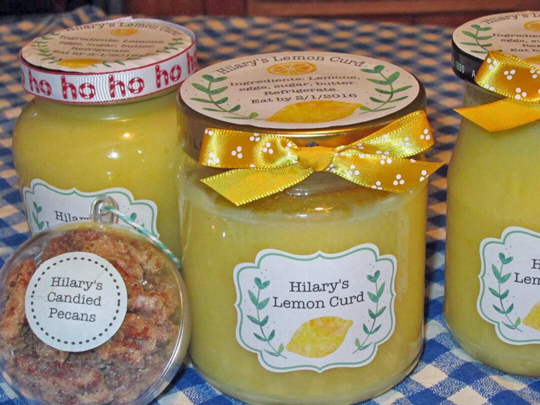 Custom Jam Jar Stickers: Canning Labels With Logo - Etsy
