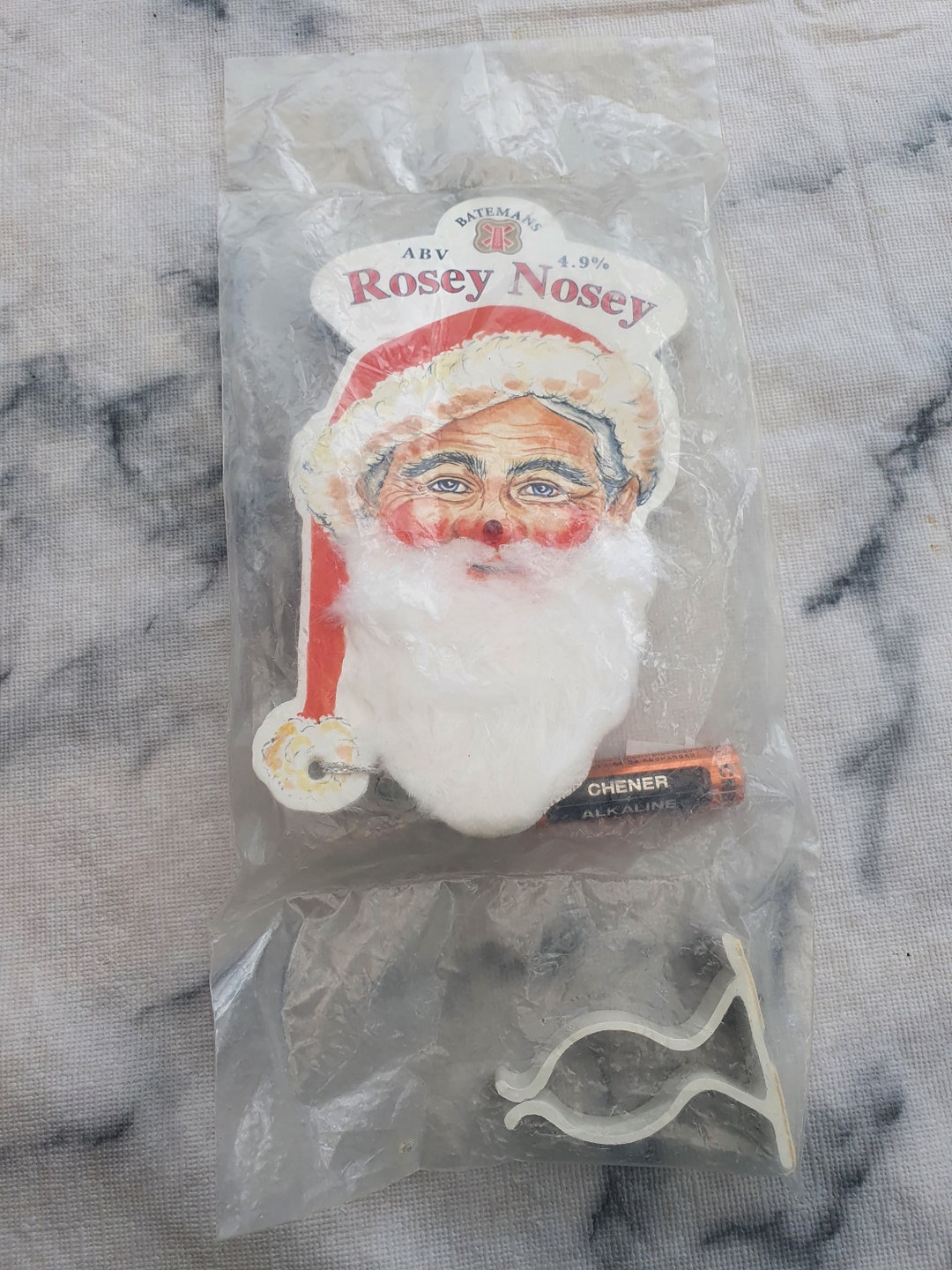 NOS Bateman's Rosie Nosey Beer Pump Sign, Man Cave Decor, Light up ...