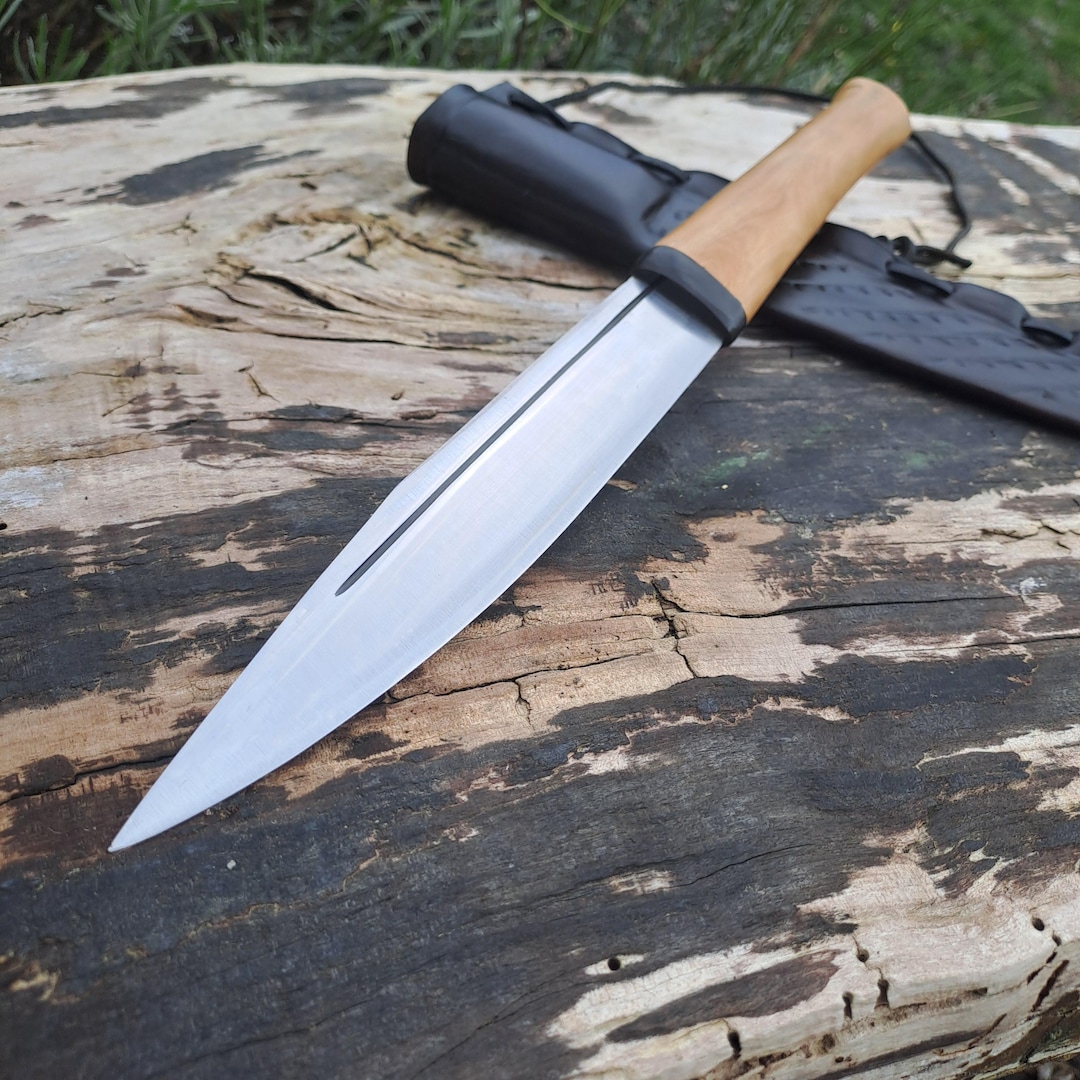 Hand Forged Type III Seax With Sheath - Etsy