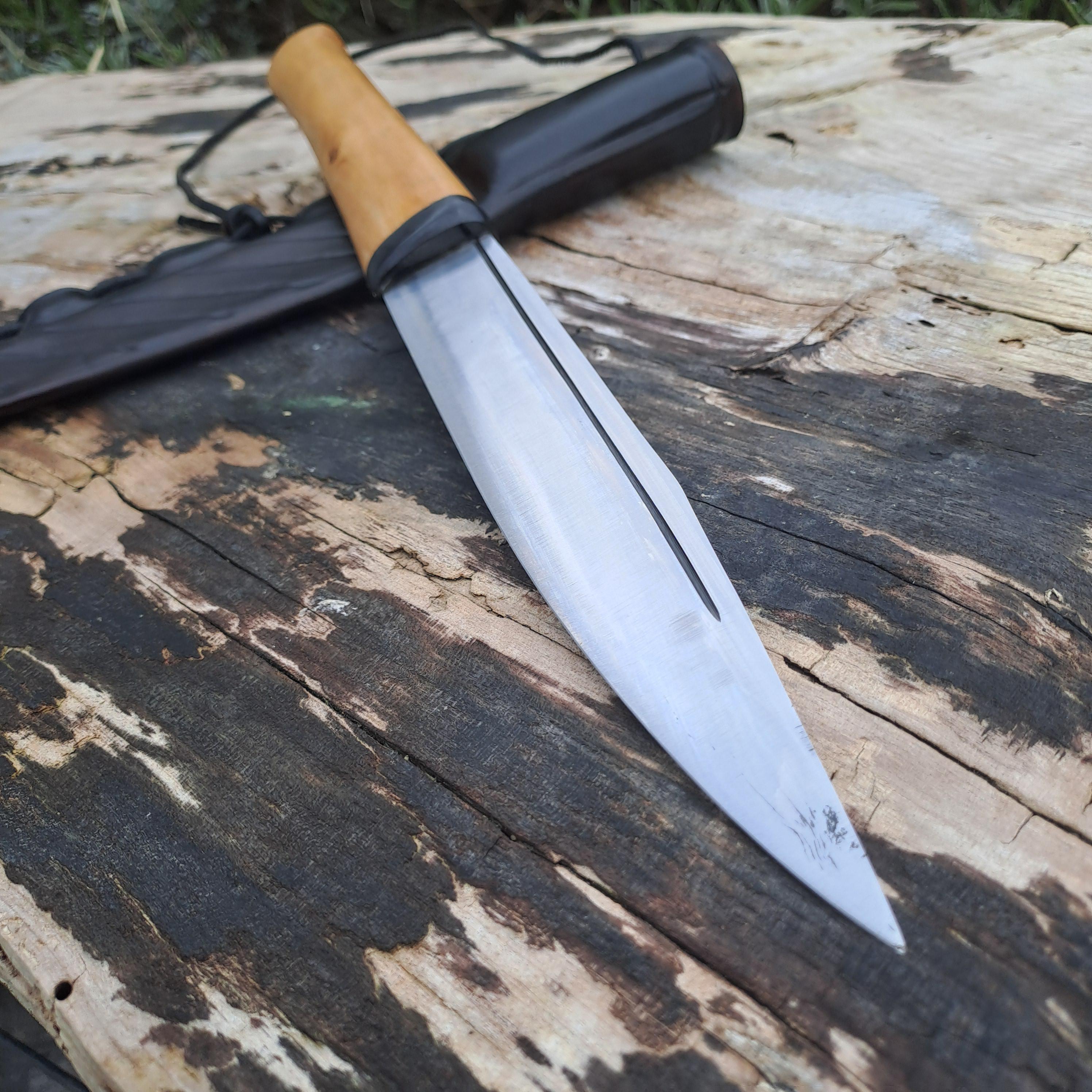 Hand Forged Type III Seax With Sheath - Etsy