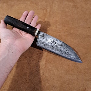 Hand Forged Rustic Kitchen/chef Knife, Cooking Companion - Etsy